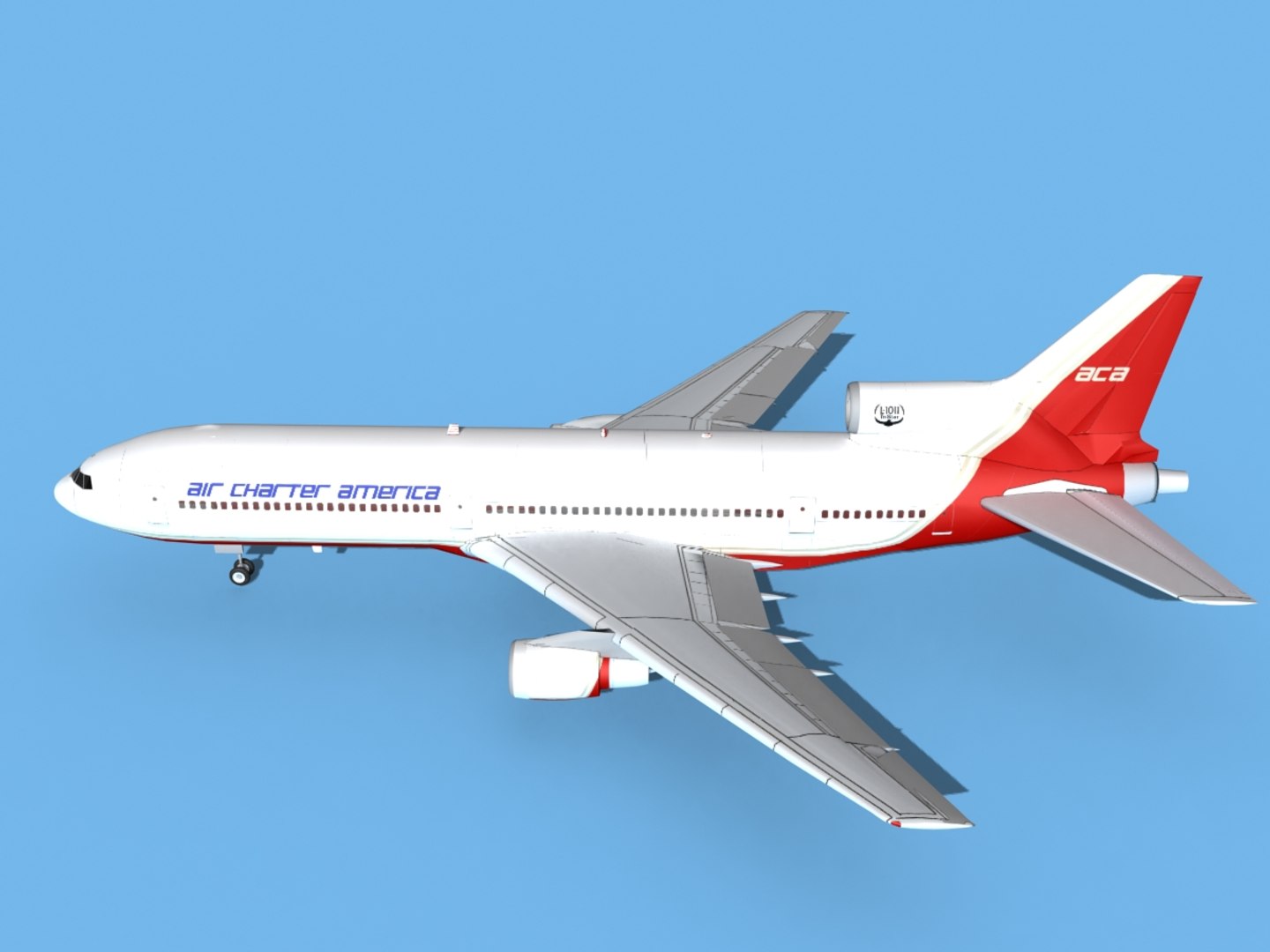 3D lockheed l-1011-10 air - TurboSquid 1488833