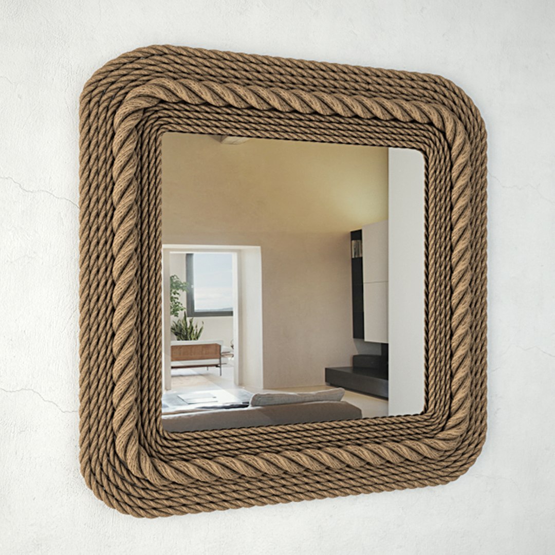 Crescent Key Mirror 3D Model - TurboSquid 1212479