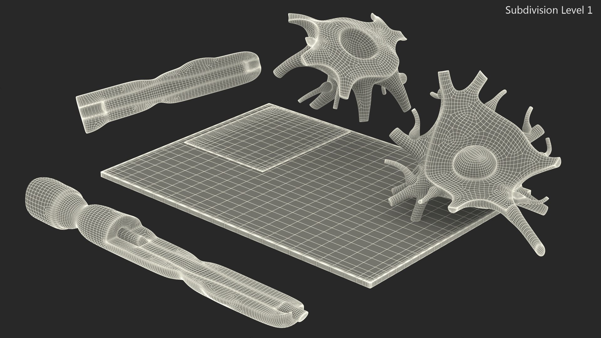 Human Neuron Model on Stand model - TurboSquid 2059401