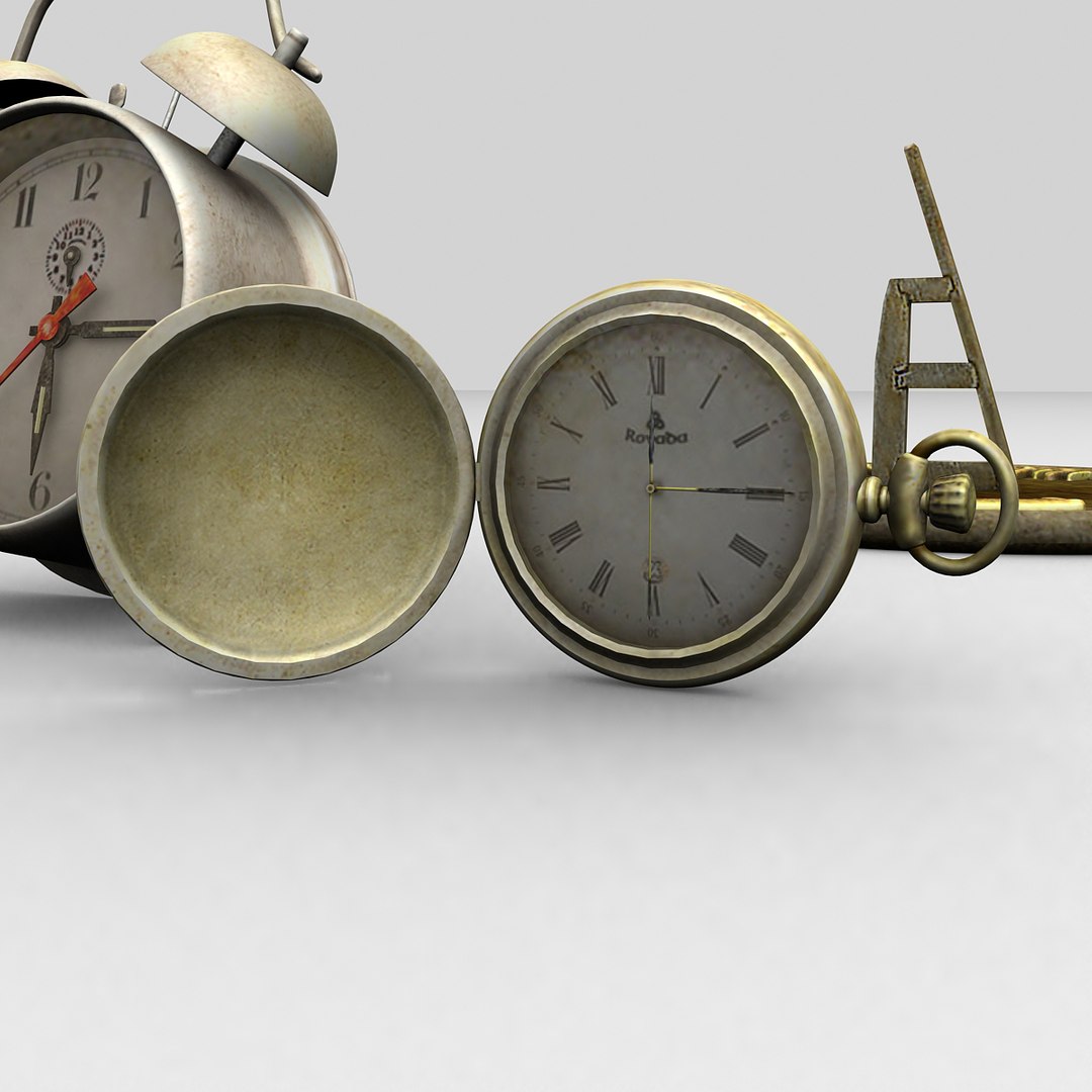 3ds Max 3 Clock