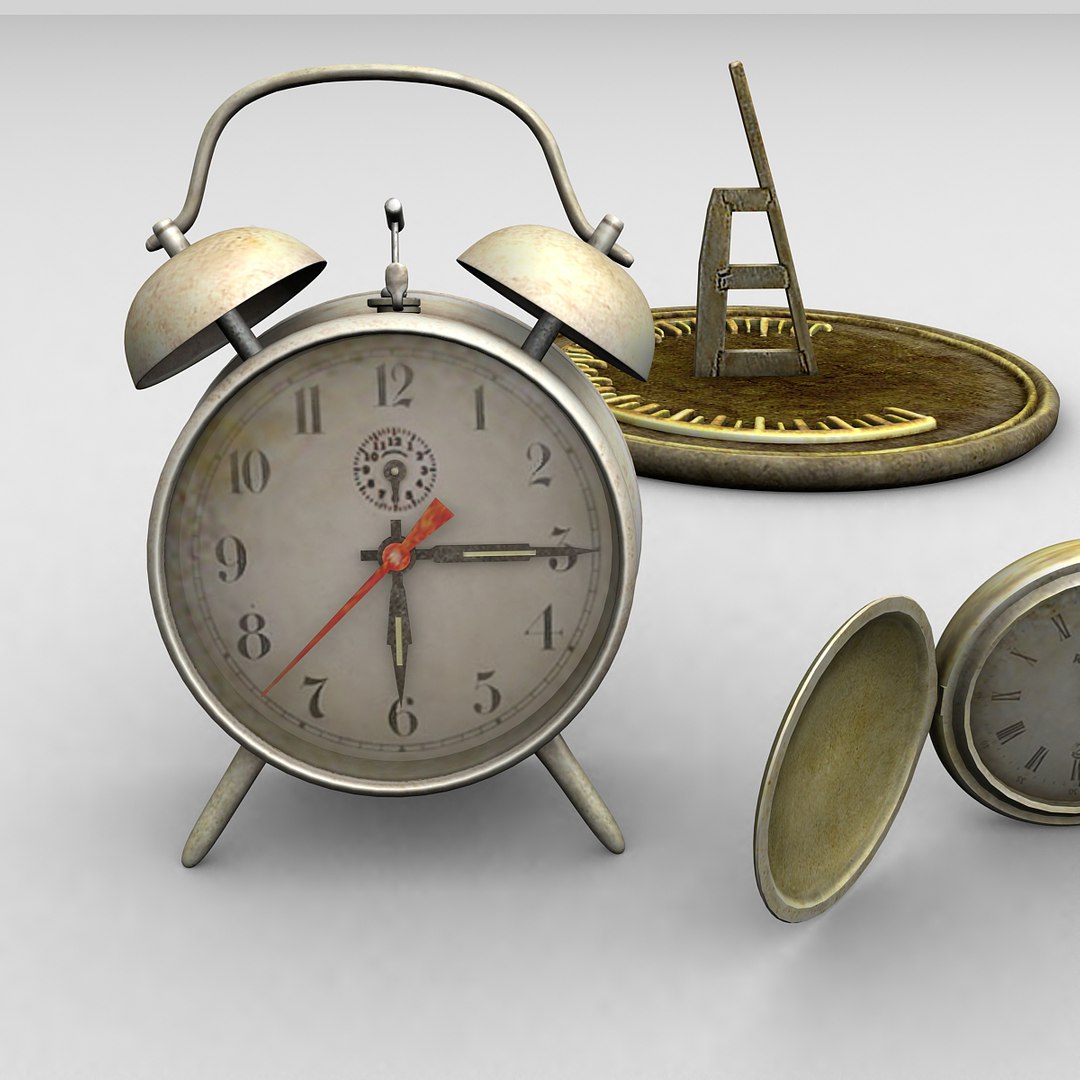 3ds Max 3 Clock