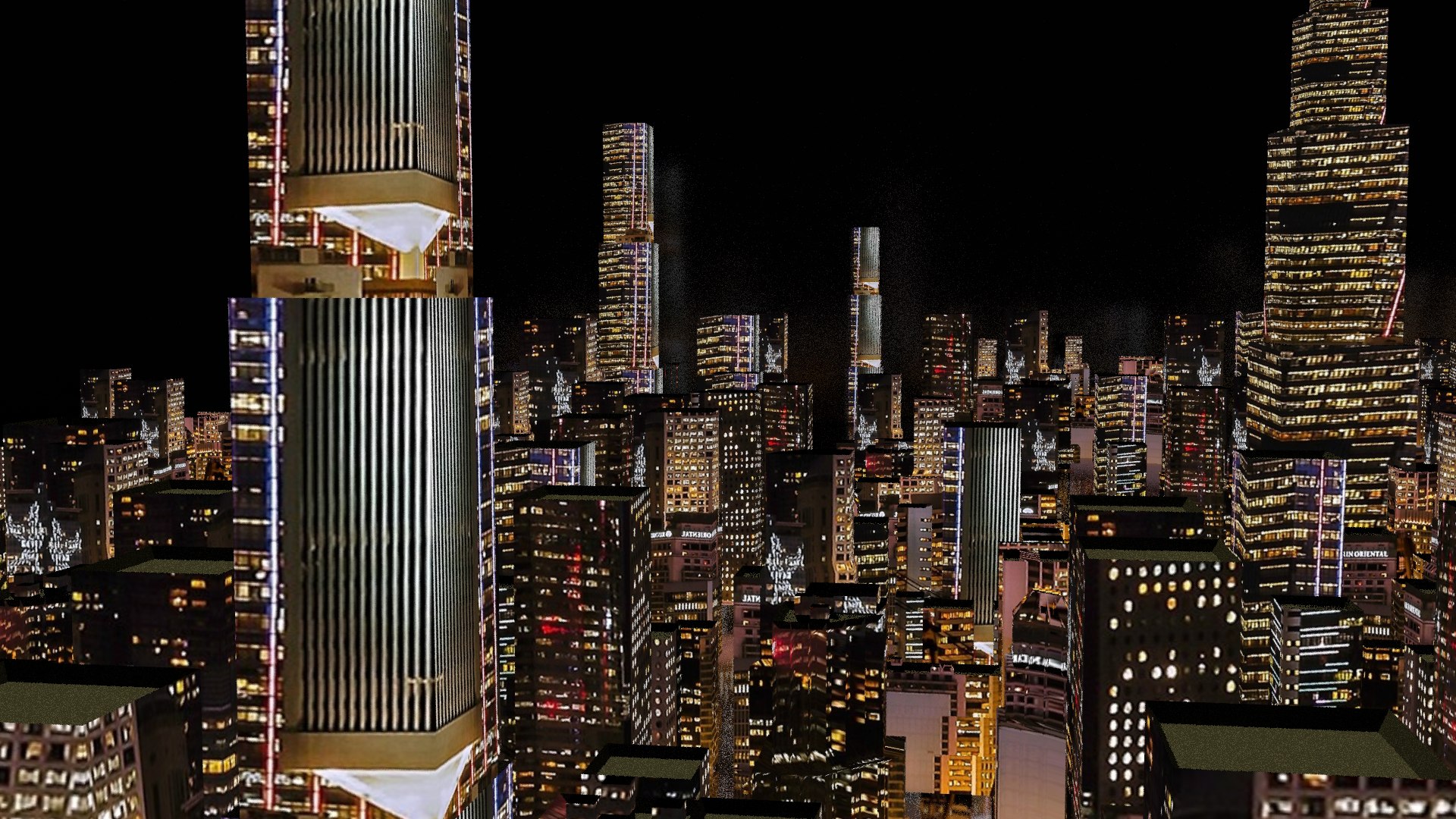 Large Scene Night 3D - TurboSquid 1549621