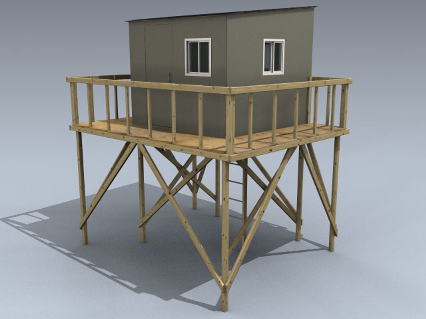 Tower Stand 3d Model