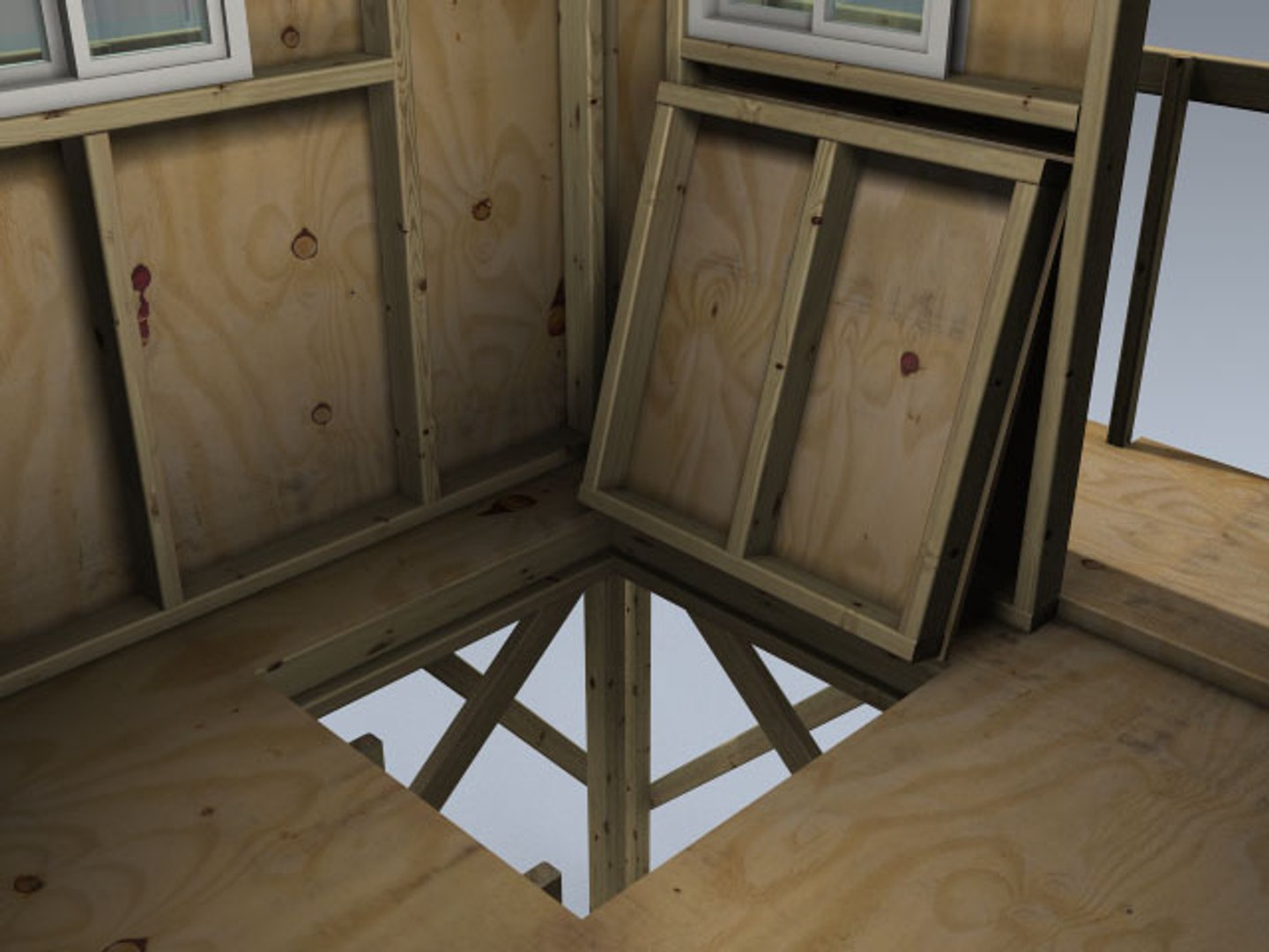 Tower Stand 3d Model