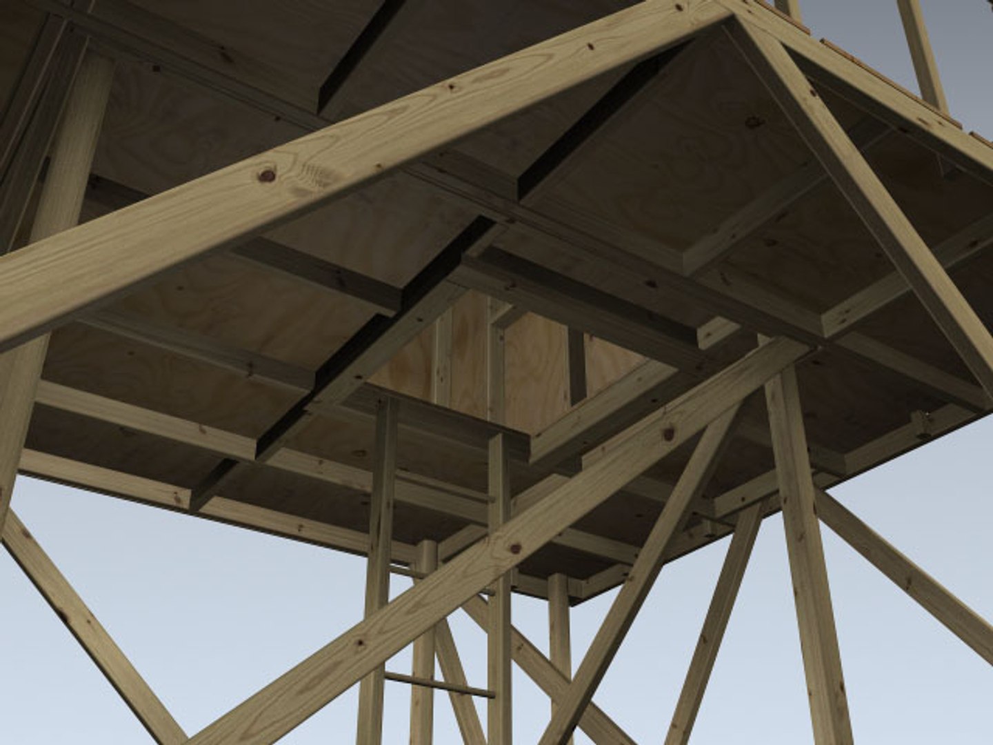 Tower Stand 3d Model