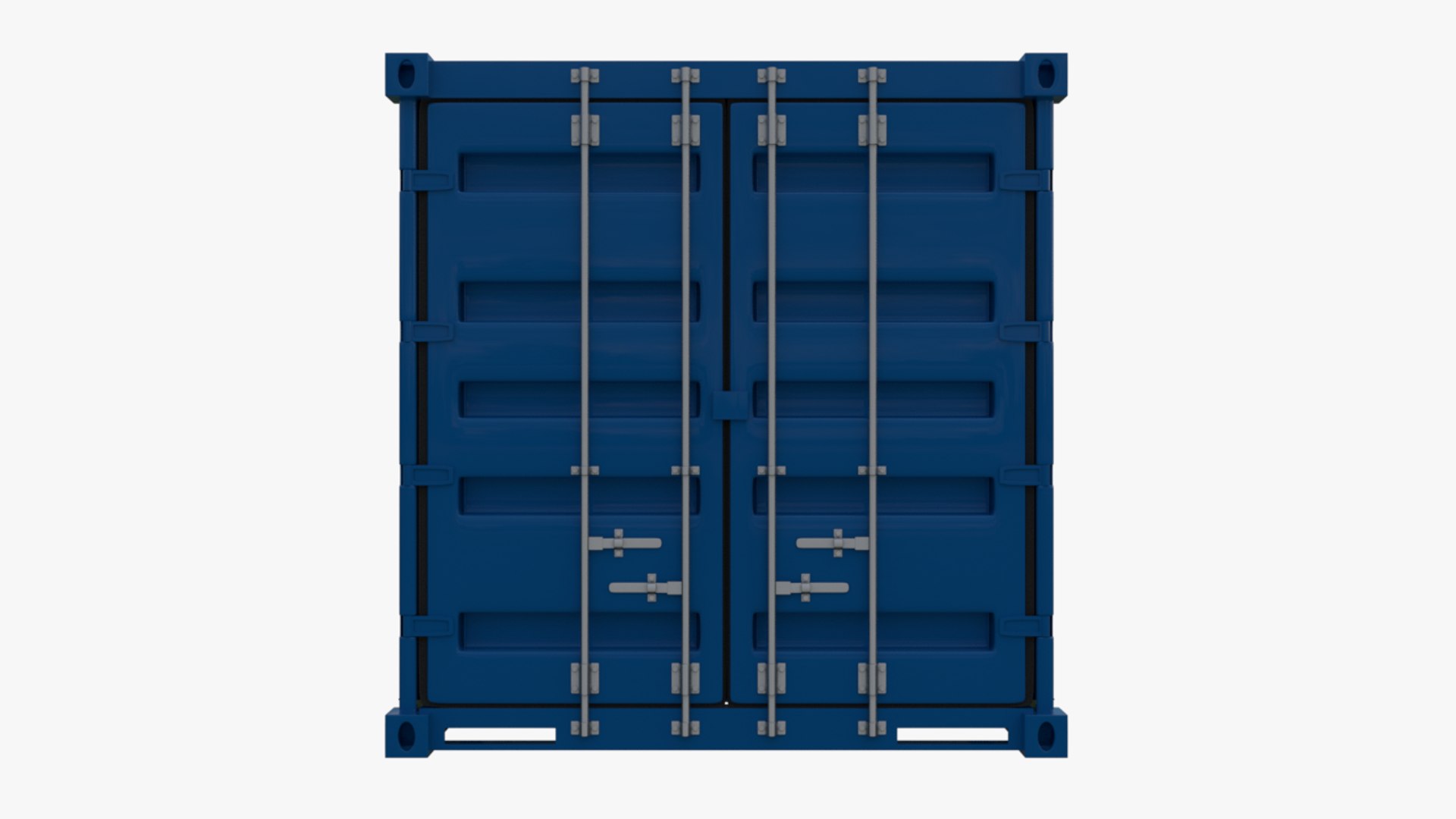 3d Model Container Blender Cycles