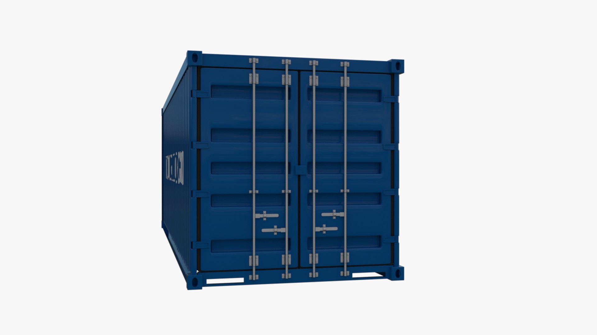 3d Model Container Blender Cycles