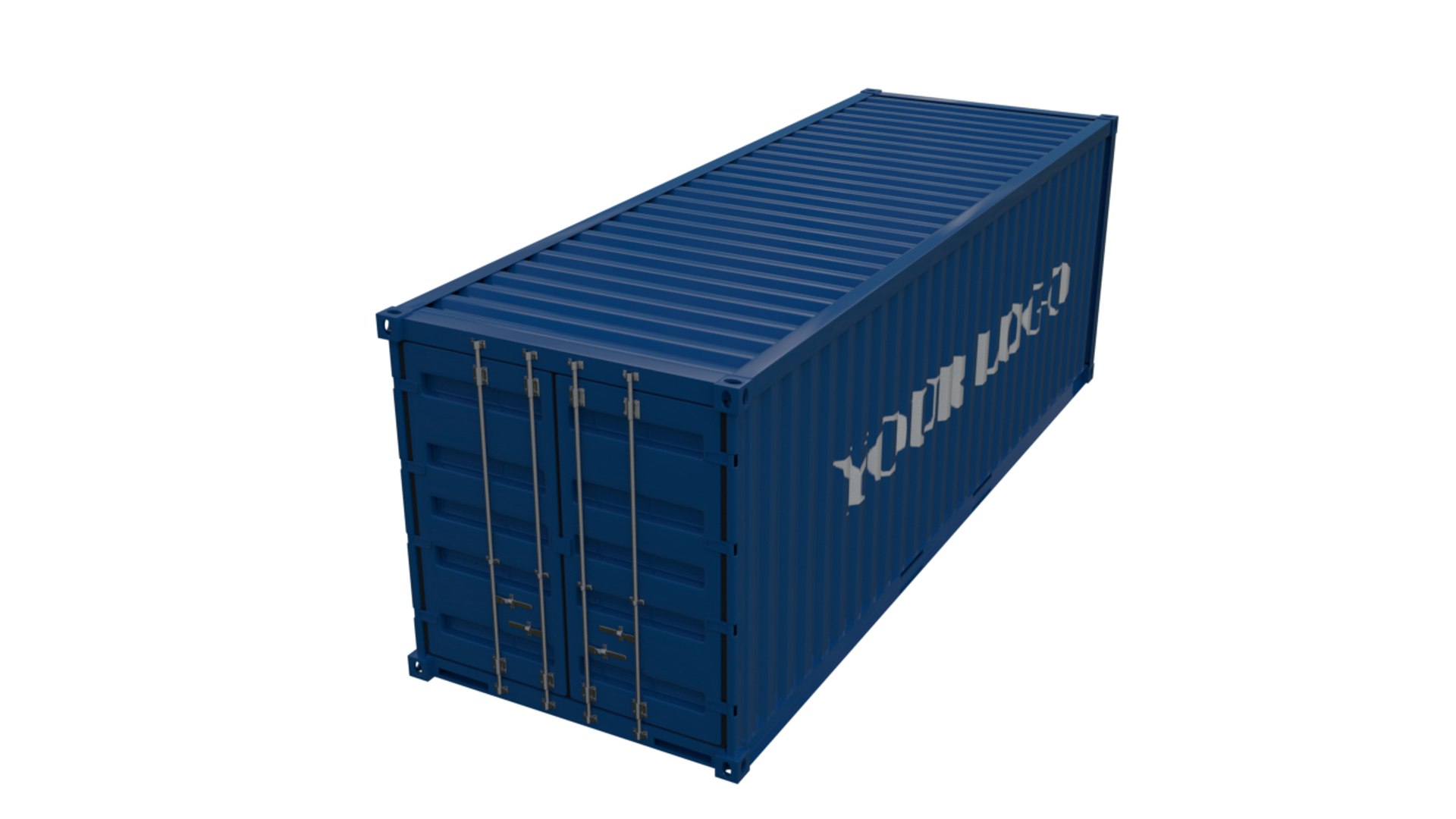 3d Model Container Blender Cycles