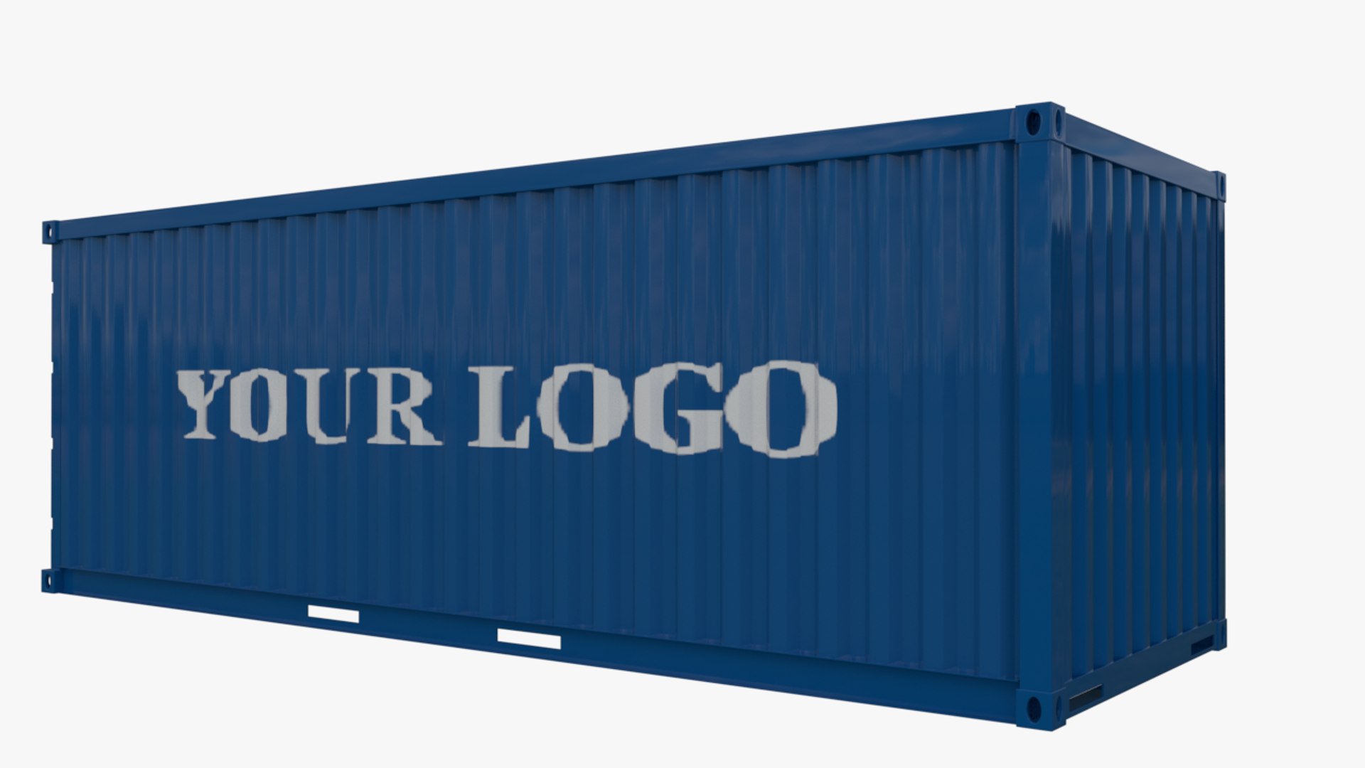 3d Model Container Blender Cycles