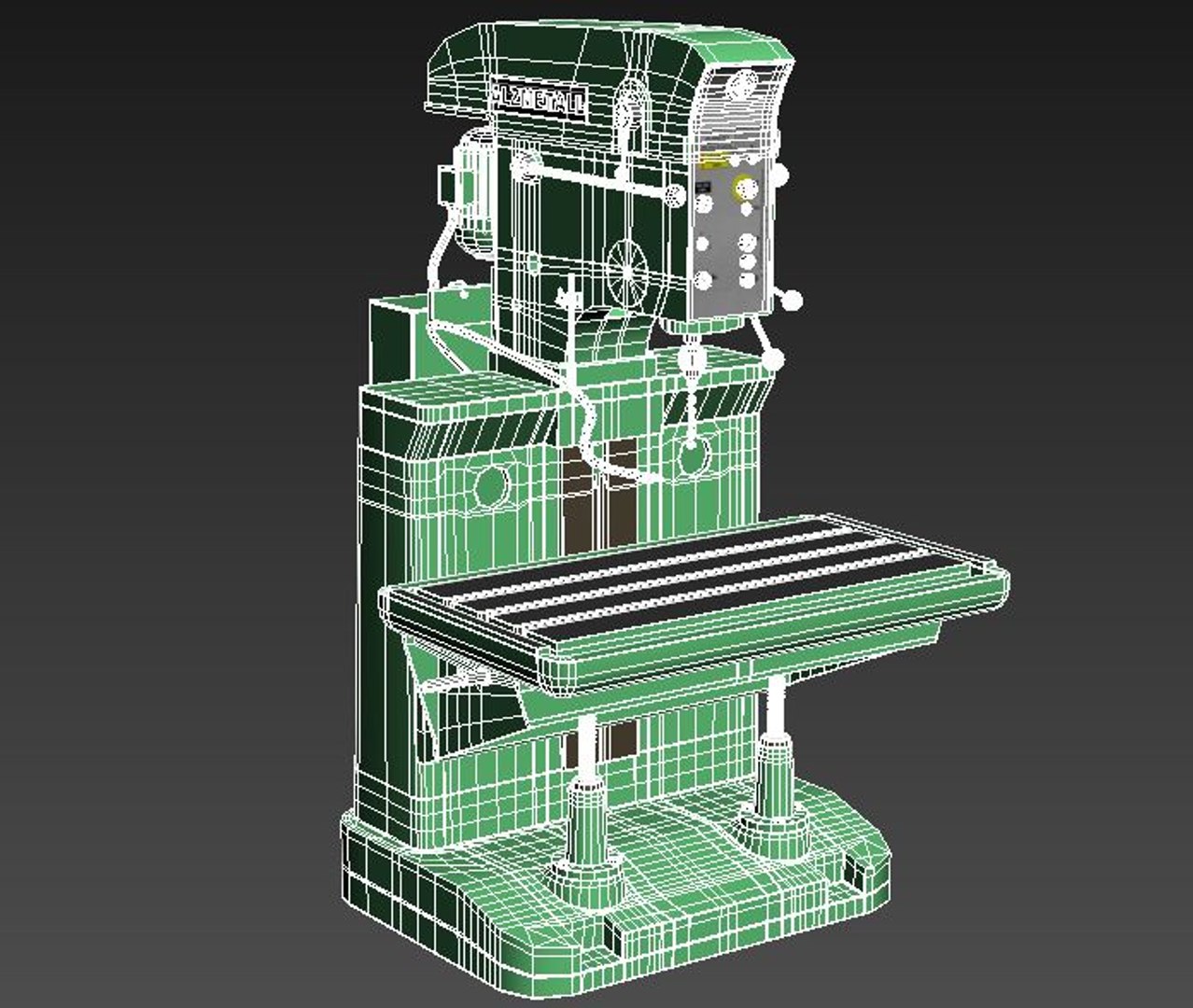 Power Press 3d Model