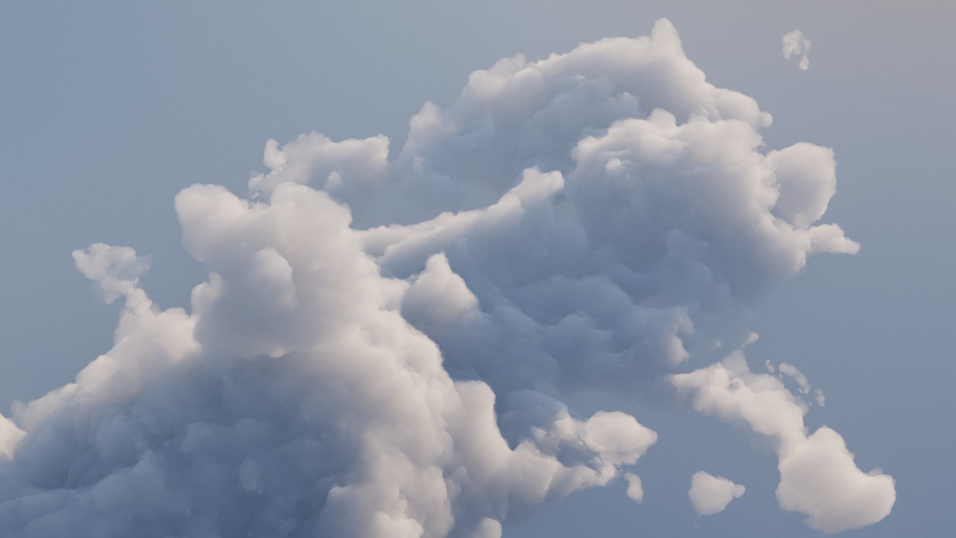 Cloud Polygon Blender 4 3D Model - TurboSquid 1895720