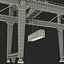 3d Model Rail Mounted Gantry Container Crane