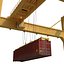 3d model rail mounted gantry container crane