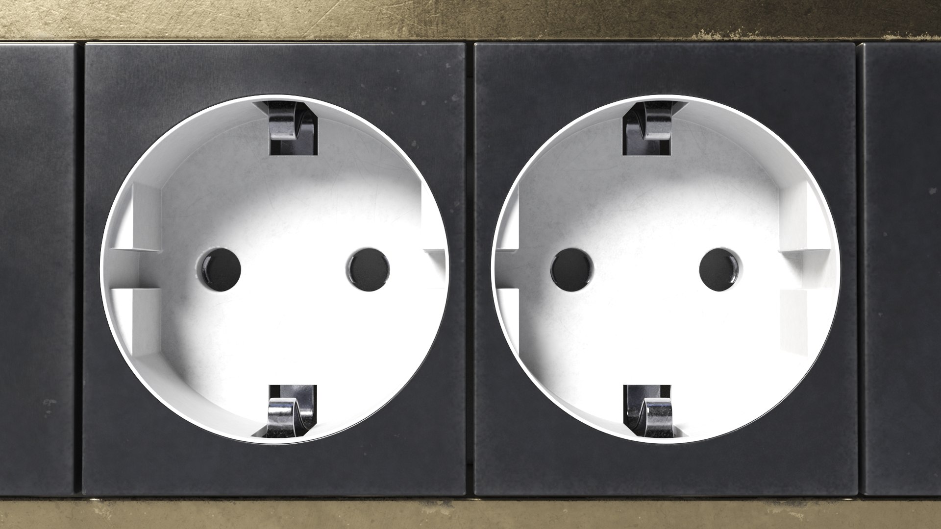 Vintage Golden Socket 3D - TurboSquid 2278953