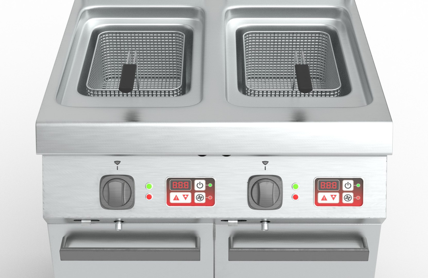 3D Commercial Deep Fryer - TurboSquid 2047863