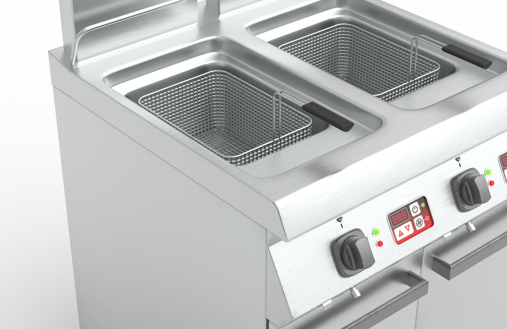 3D Commercial Deep Fryer - TurboSquid 2047863