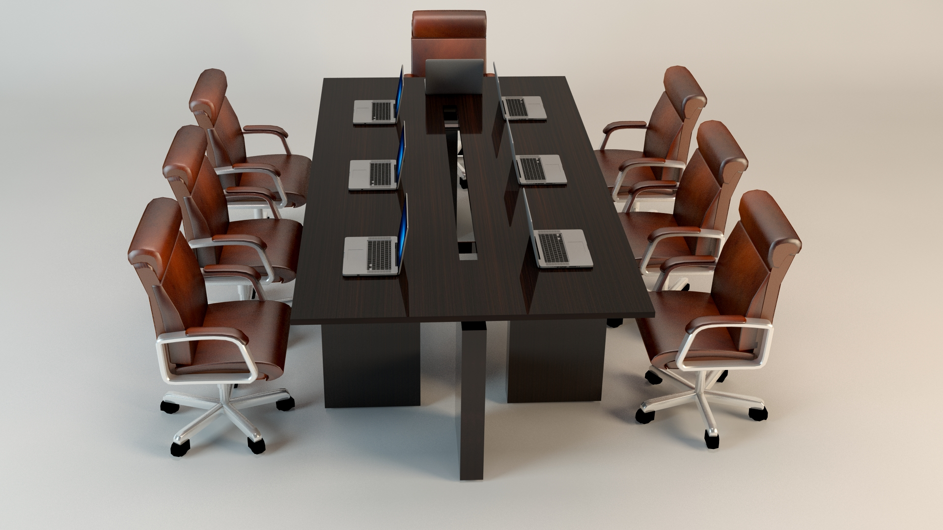 3D Conference Table - TurboSquid 1583067