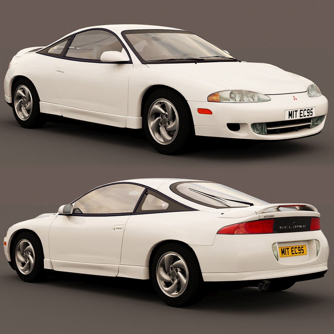 Mitsubishi Eclipse 1995 3D Model - TurboSquid 2195509