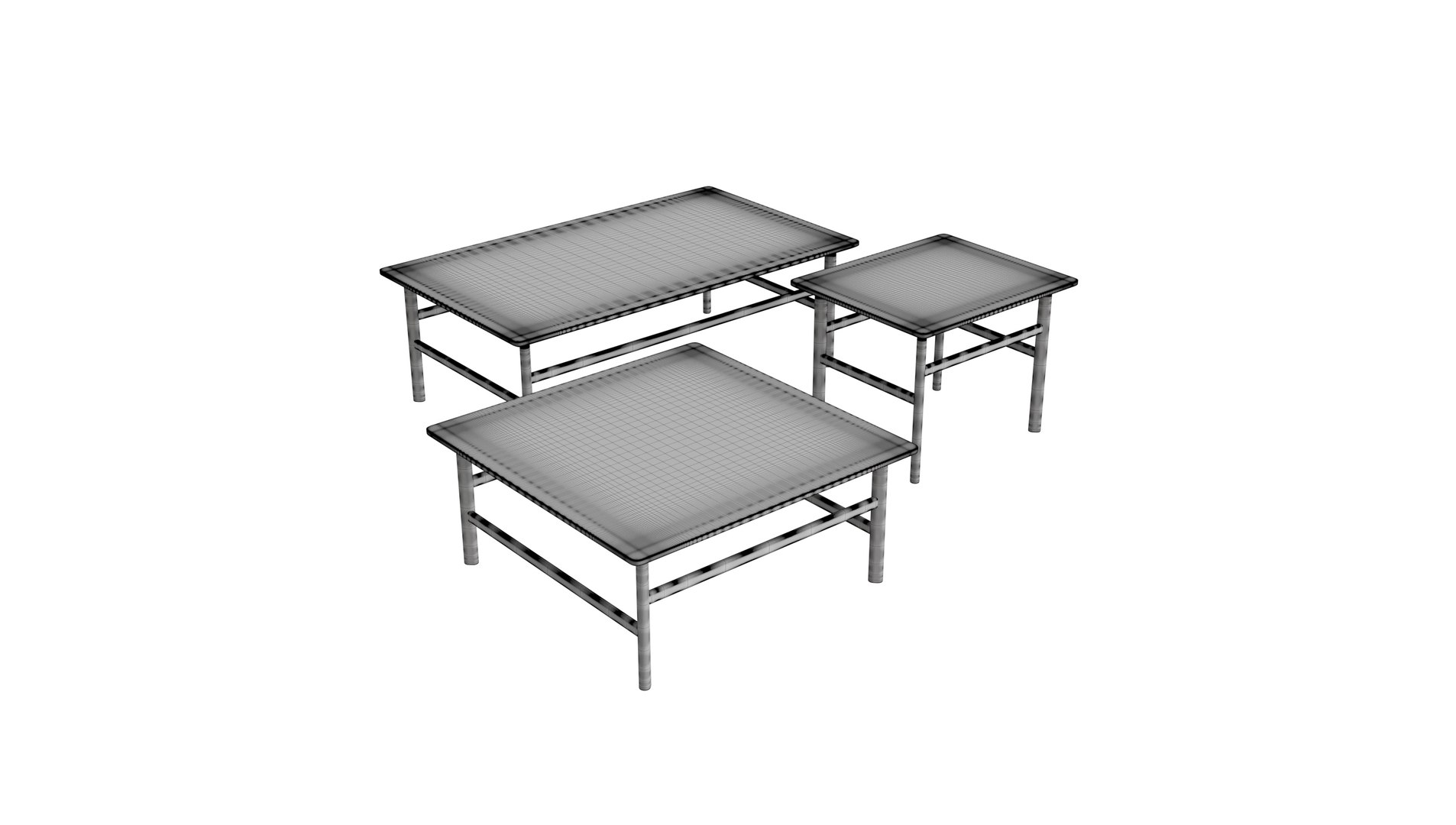Grow Table 3D Model - TurboSquid 1944826