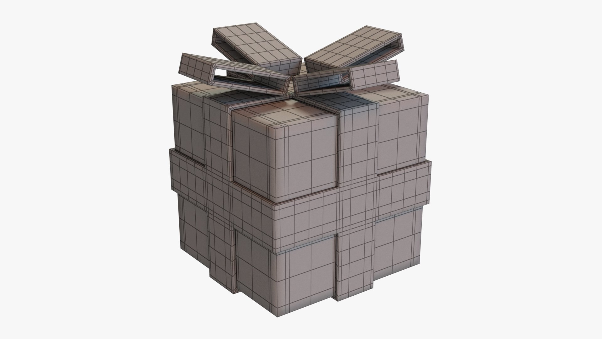 3D Minecraft Present - TurboSquid 1933706