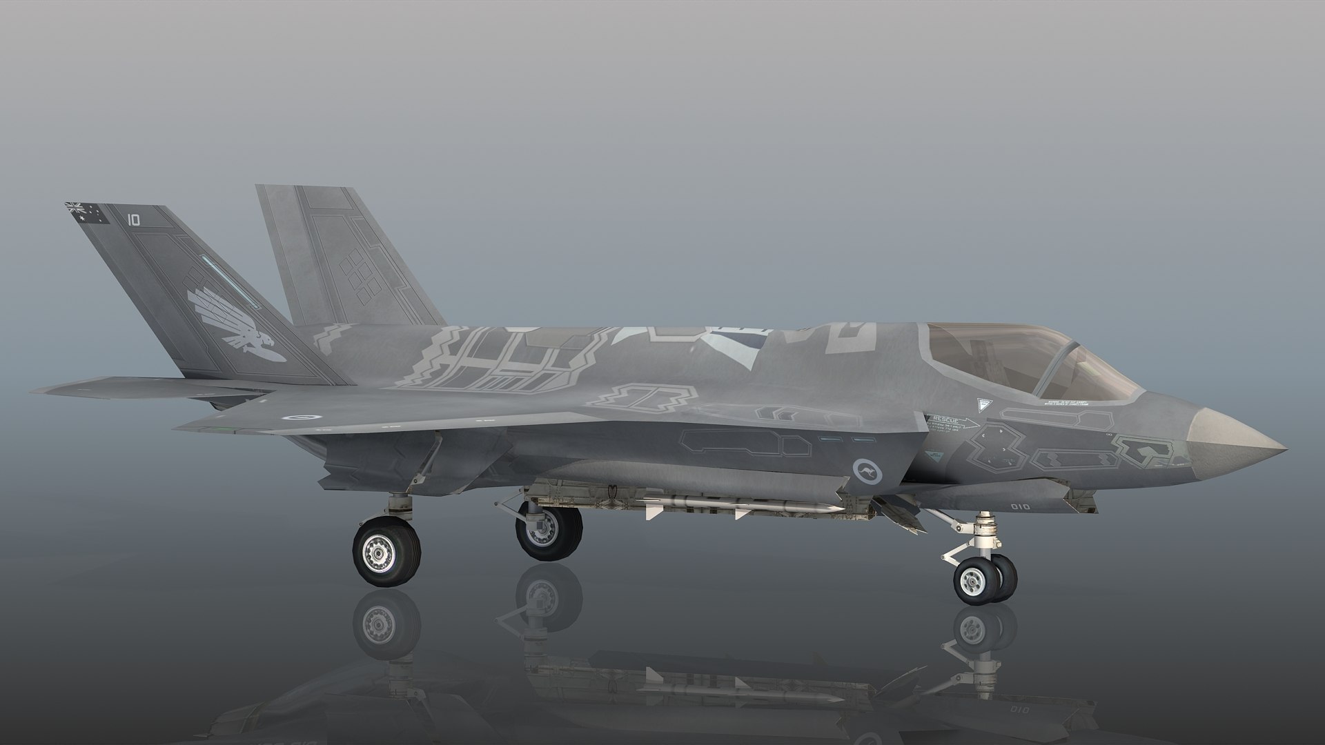 010 Royal Australian Air Force 3D Model - TurboSquid 1658102