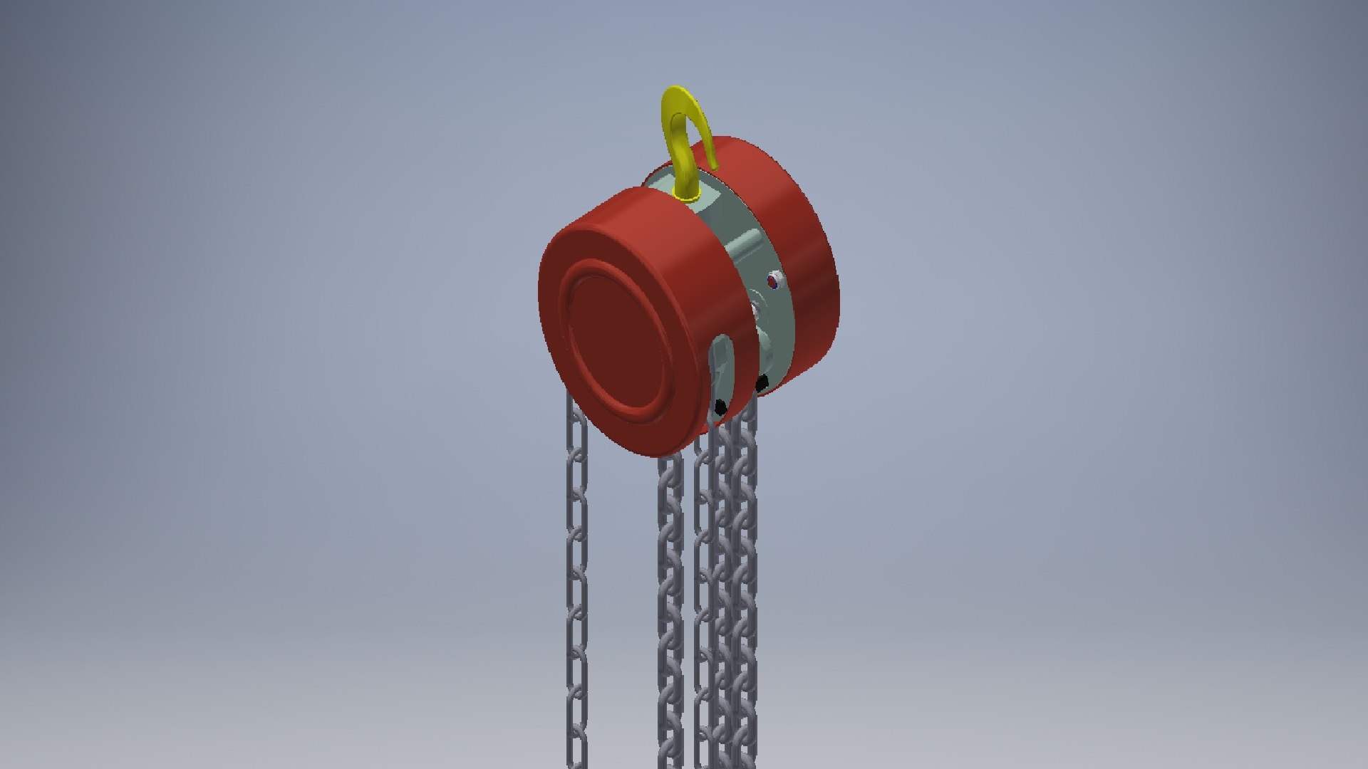 3D Chain Block Assembly - TurboSquid 2254848