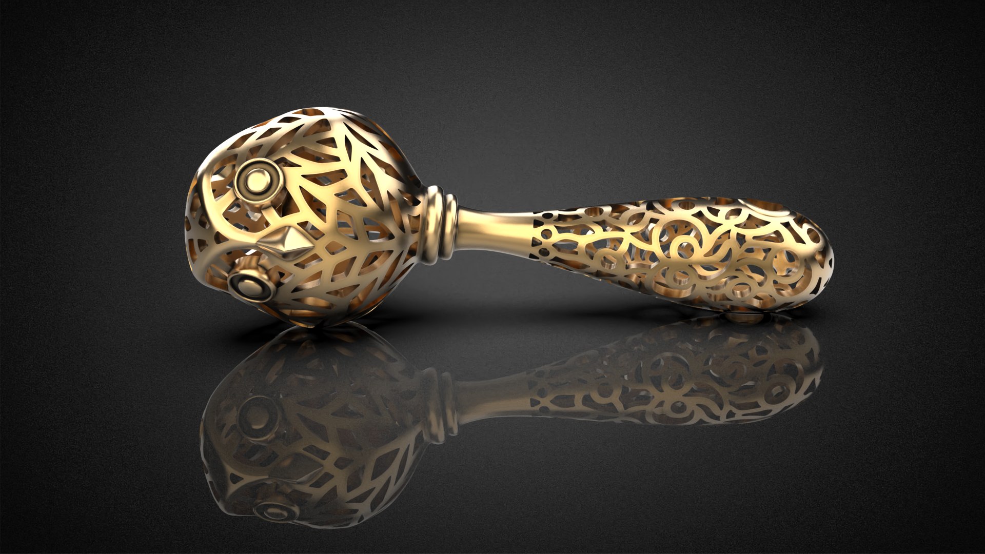 3D model Baby Rattle Bird O1 3D print model - TurboSquid 2013753