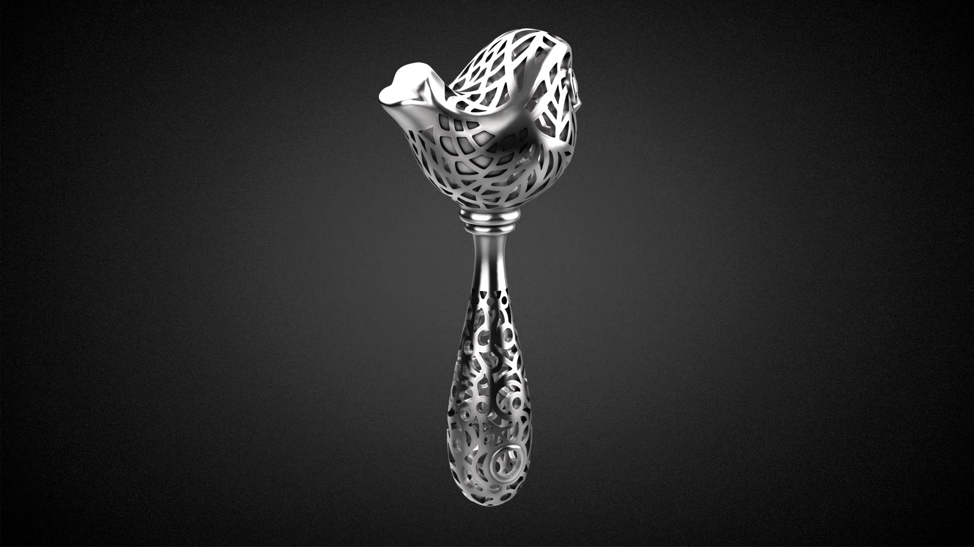 3D model Baby Rattle Bird O1 3D print model - TurboSquid 2013753