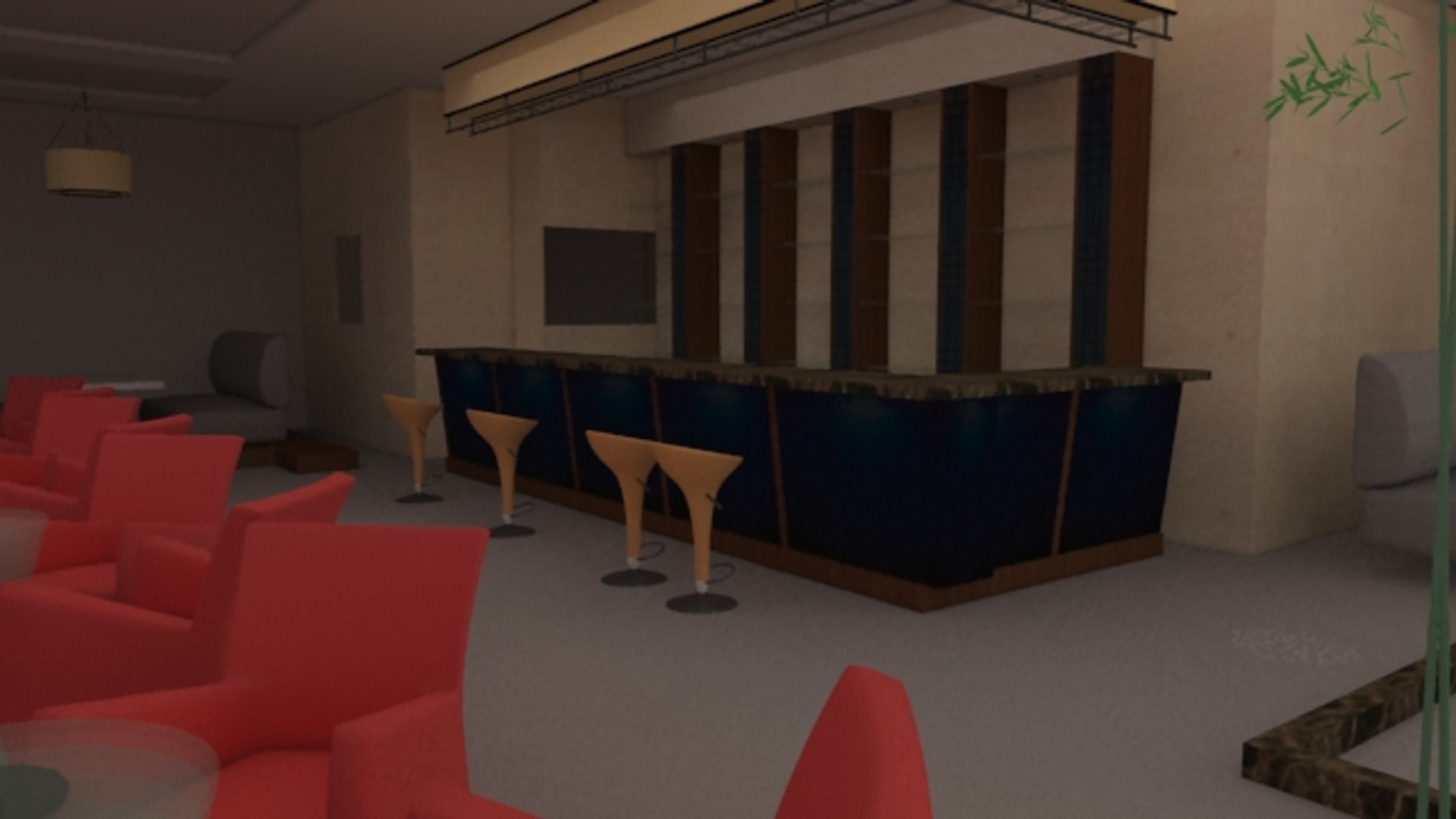 Cafe 3d Max