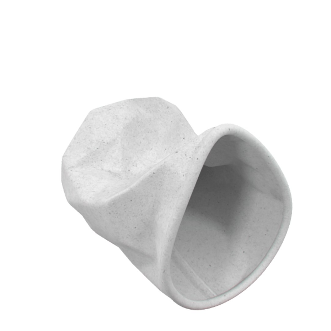 Crumpled Paper Cup Obj