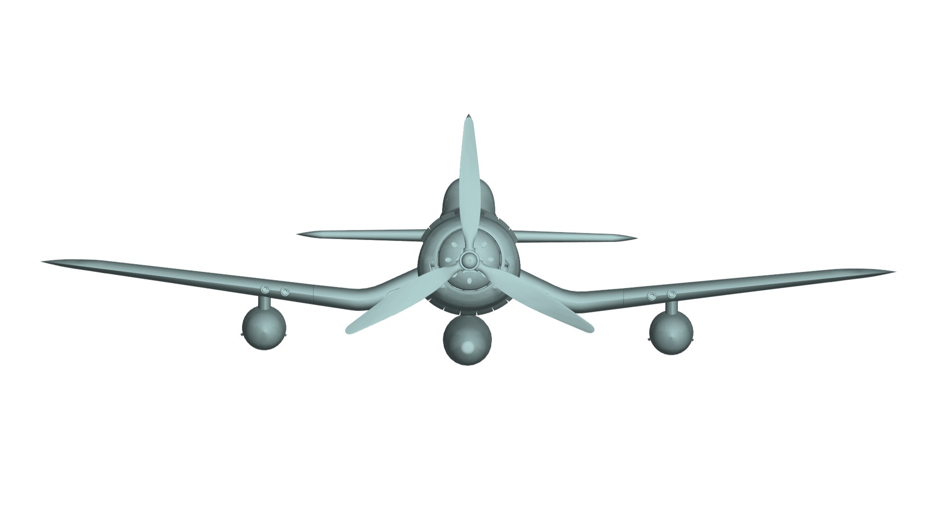 Vought F4U Corsair 3D Model - TurboSquid 1987009