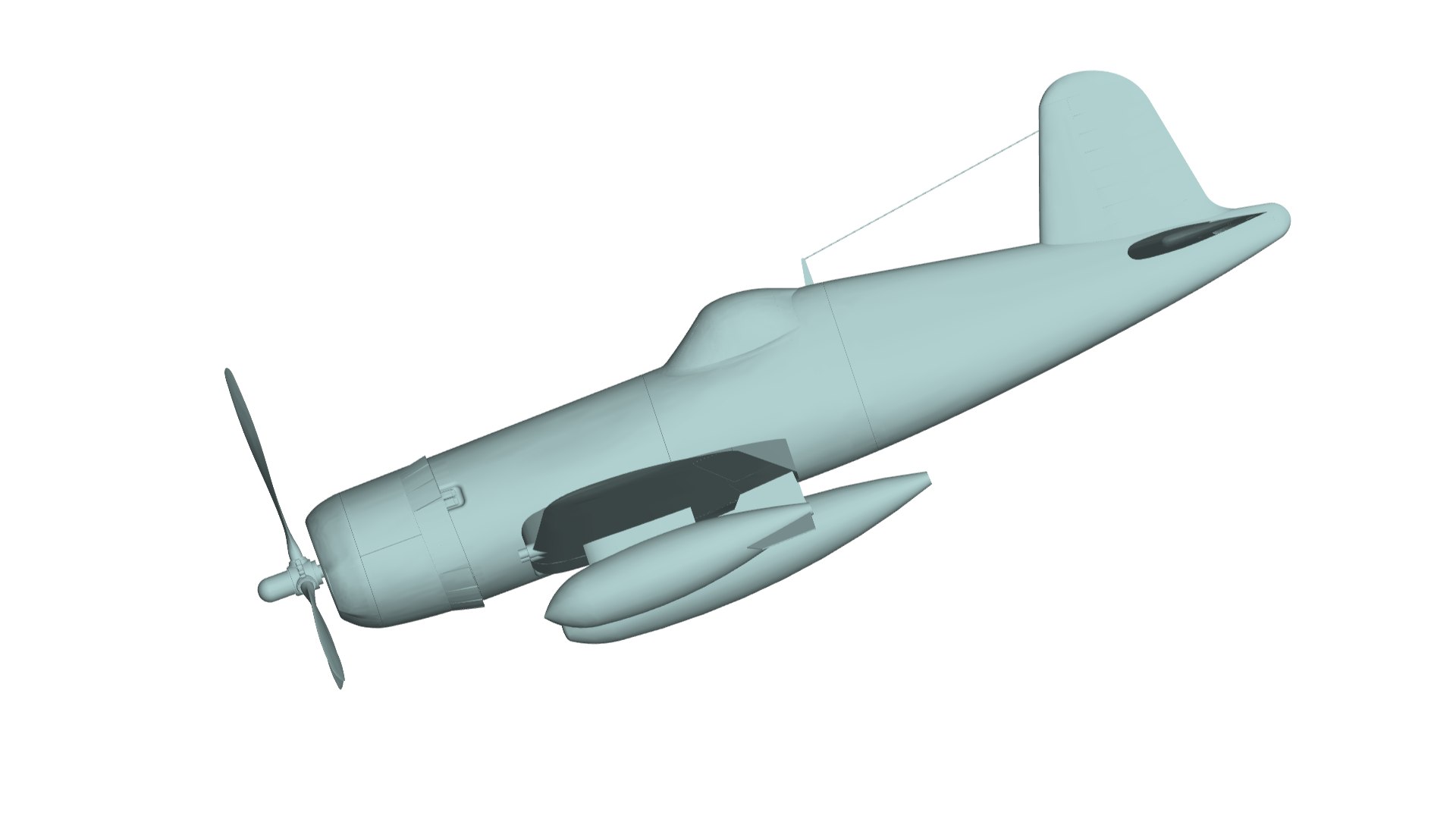 Vought F4U Corsair 3D Model - TurboSquid 1987009