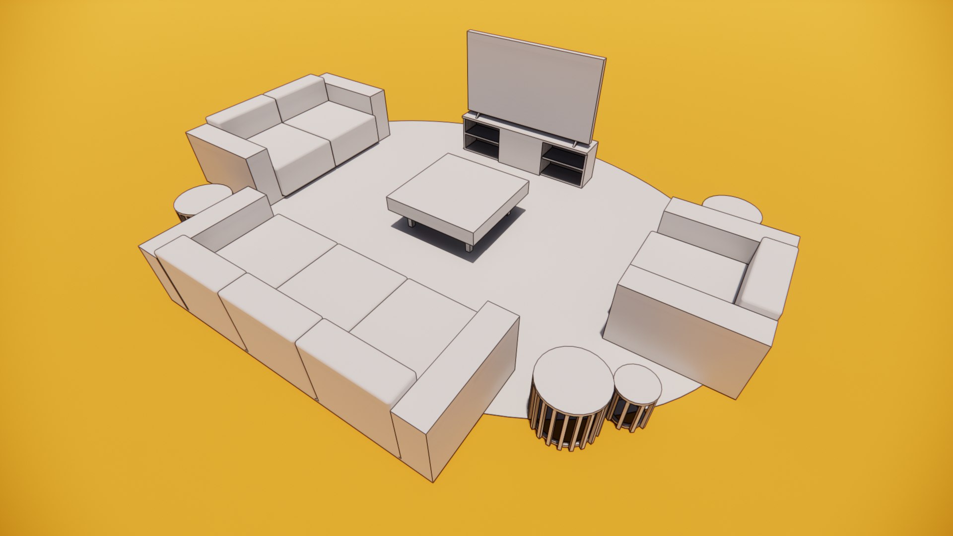 3D Parametric Revit Lounge Family Collection - TurboSquid 1956188