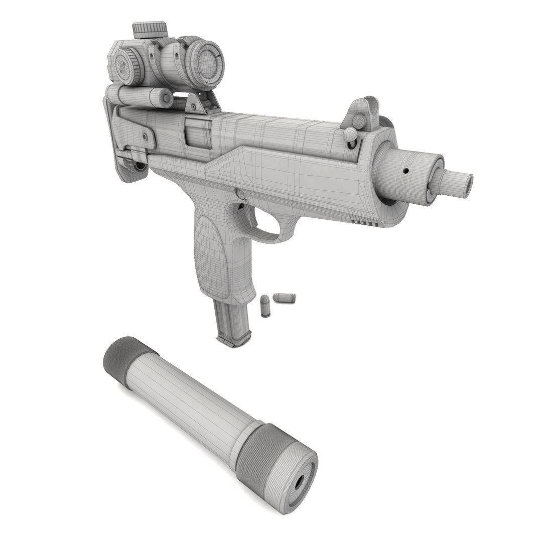3D submachine gun aek-919k kashtan - TurboSquid 1253755