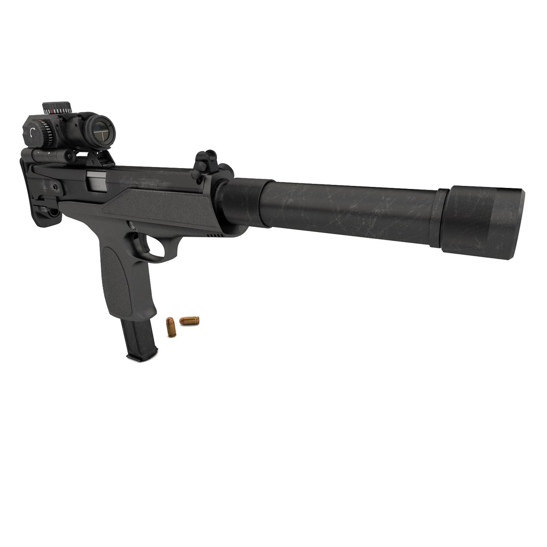 3D submachine gun aek-919k kashtan - TurboSquid 1253755