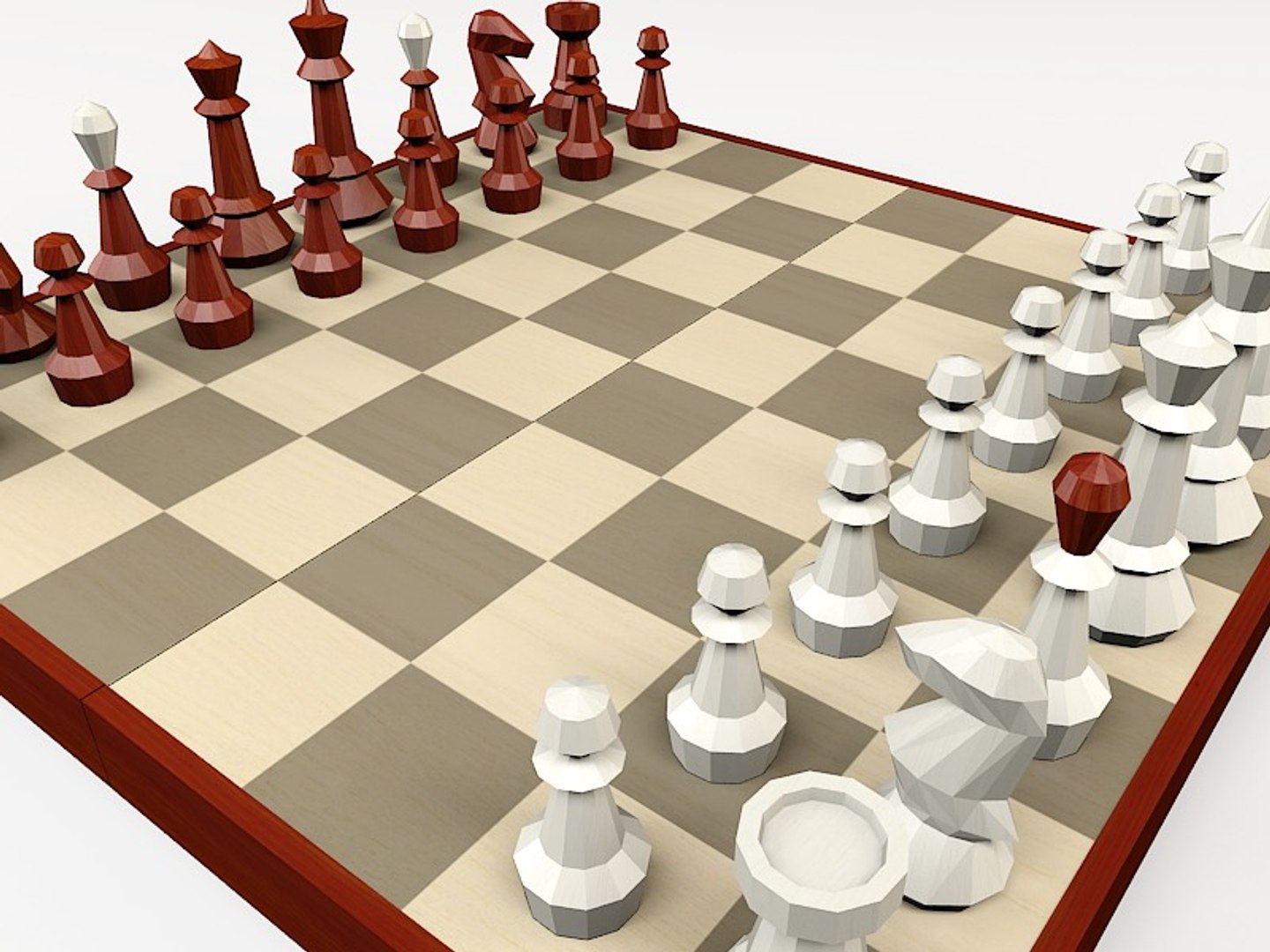 3d Model Chess