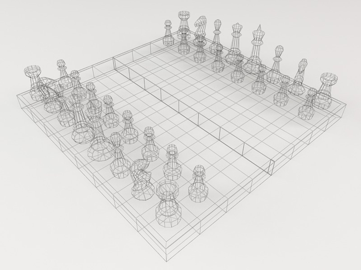 3d Model Chess