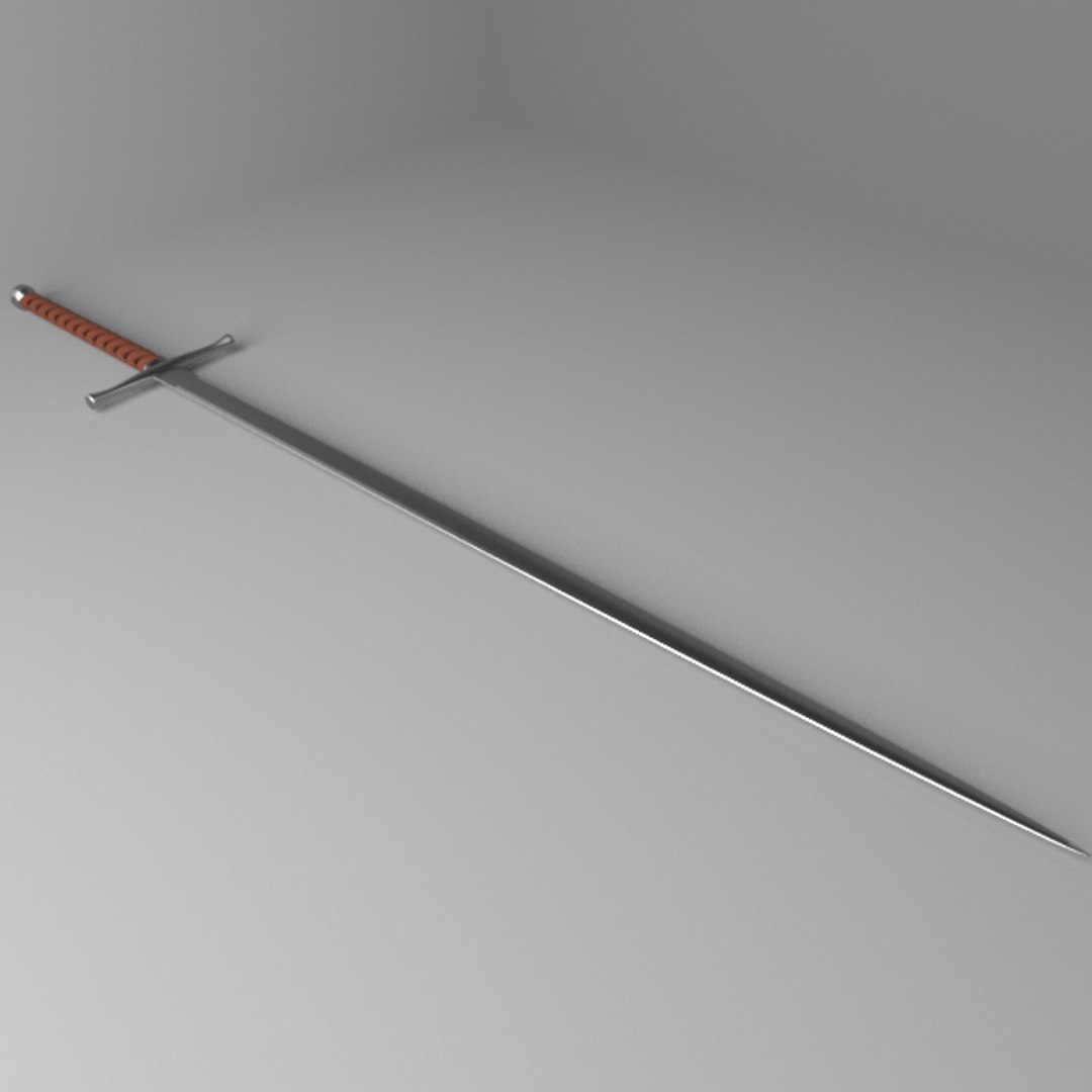 3D Model Long Sword 3 - TurboSquid 1589265