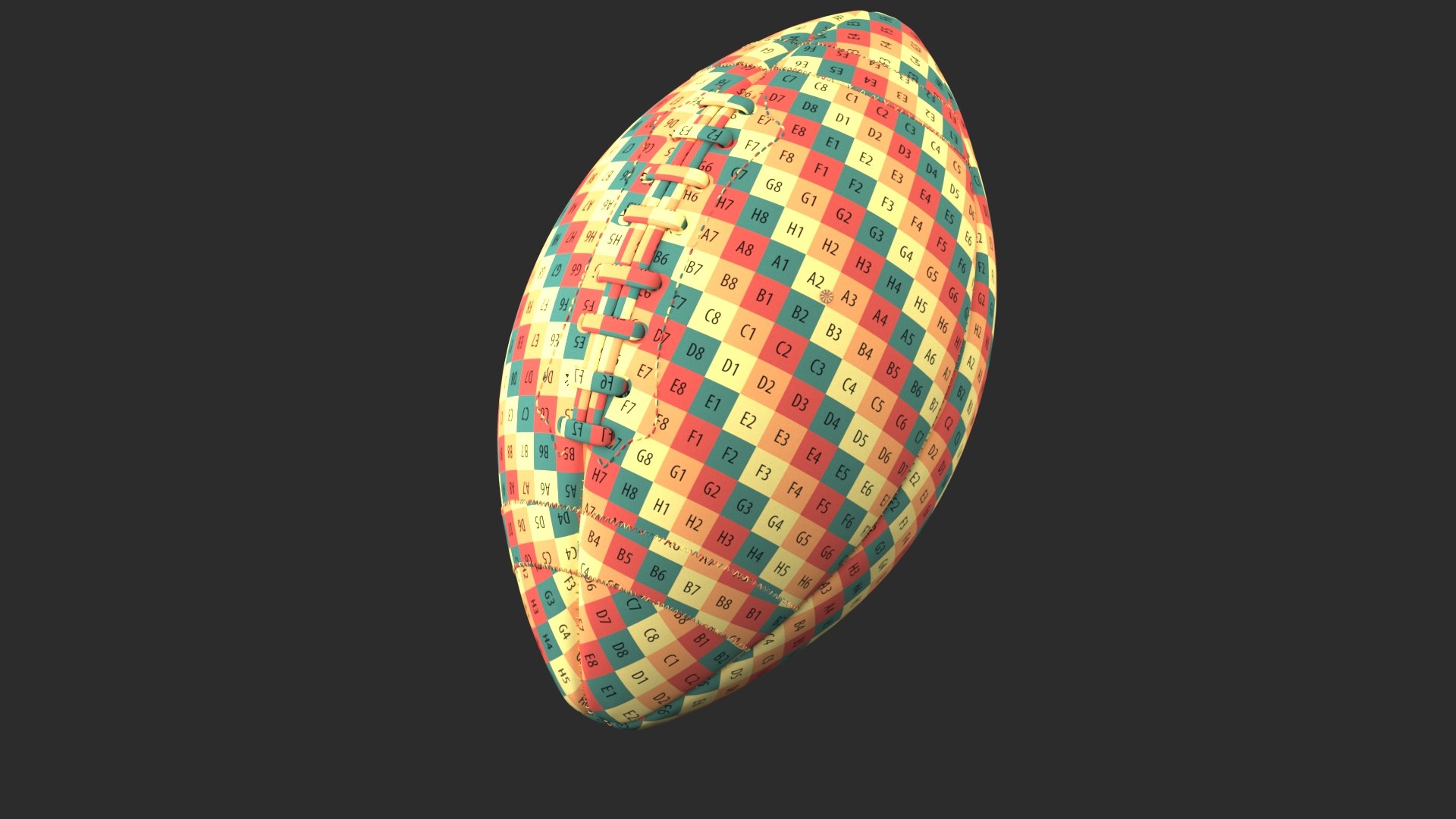 3D Generic American Football - TurboSquid 1829927