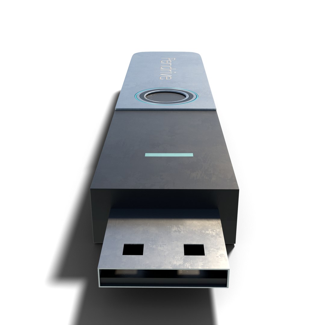 Pendrive USB Flash Drive 3D Model - TurboSquid 2086009