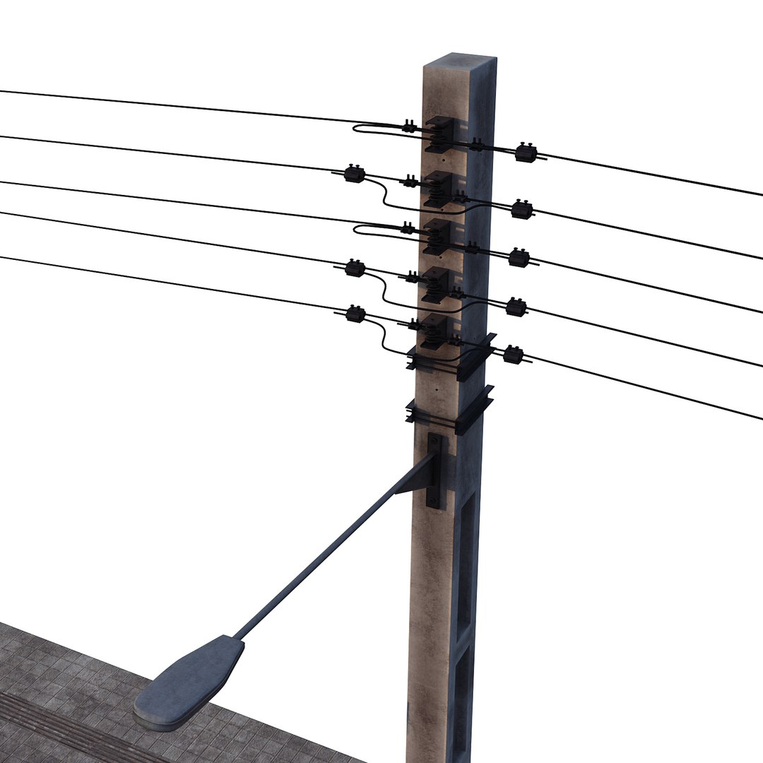 Real street electric 3D model - TurboSquid 1642425