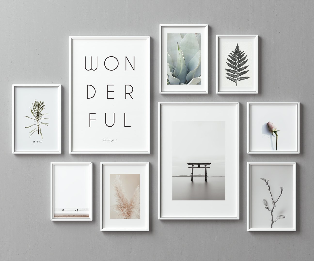 Picture Frames Model - TurboSquid 1423742