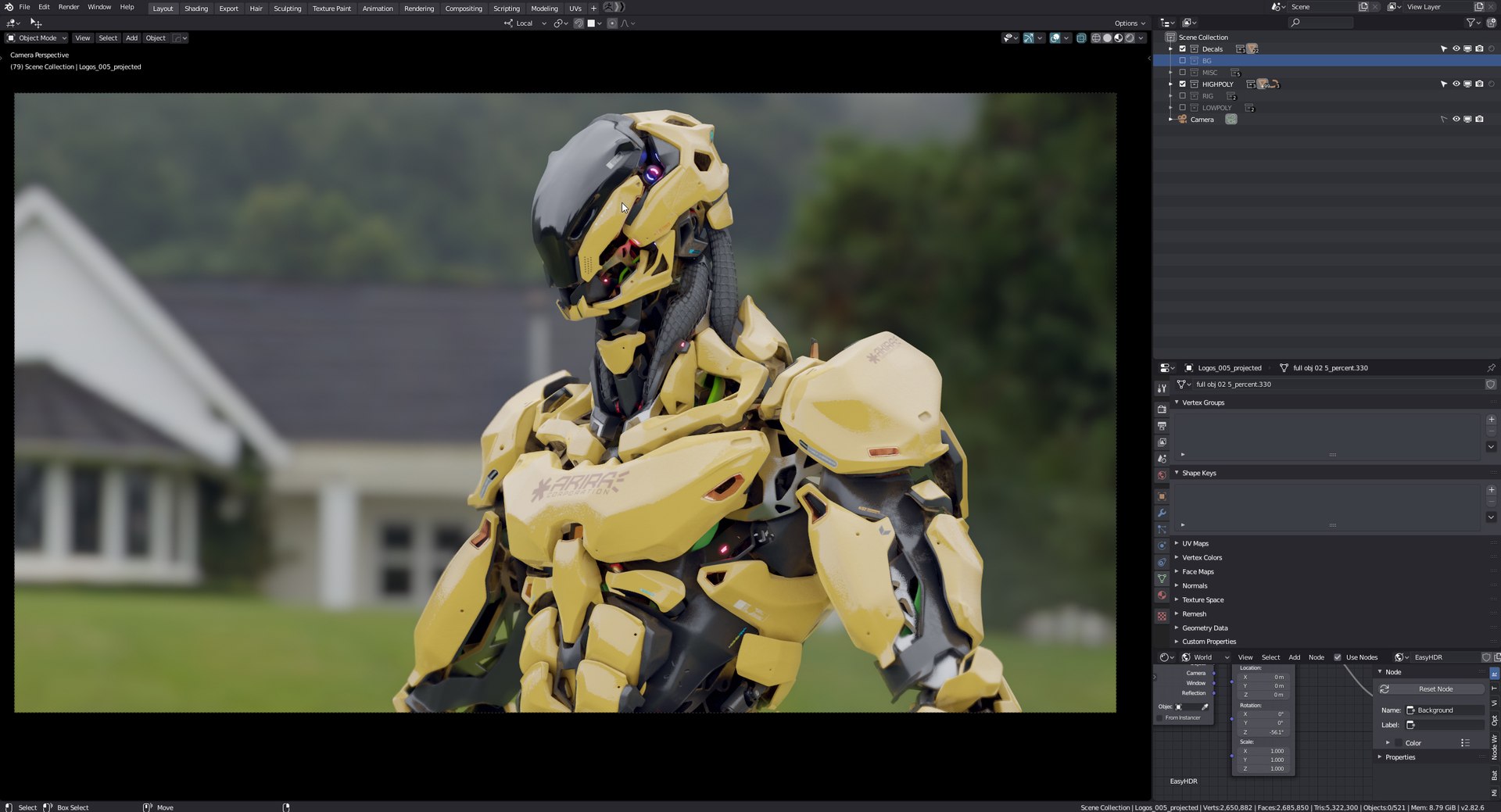 Robot Character Model - TurboSquid 1877342
