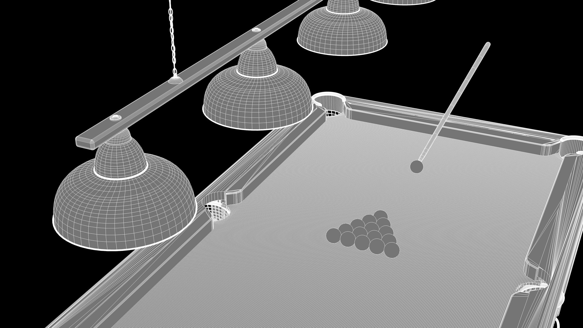 Billard 3D - TurboSquid 1803722