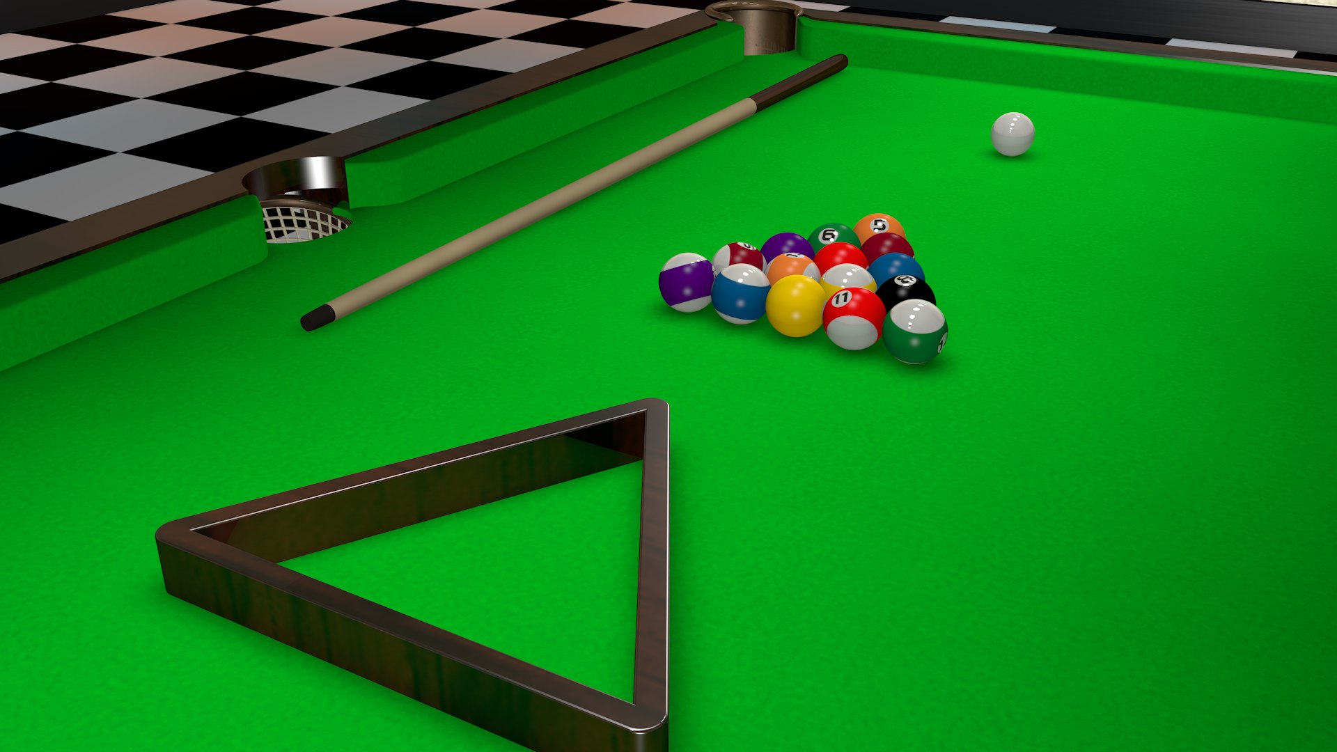 Billard 3D - TurboSquid 1803722
