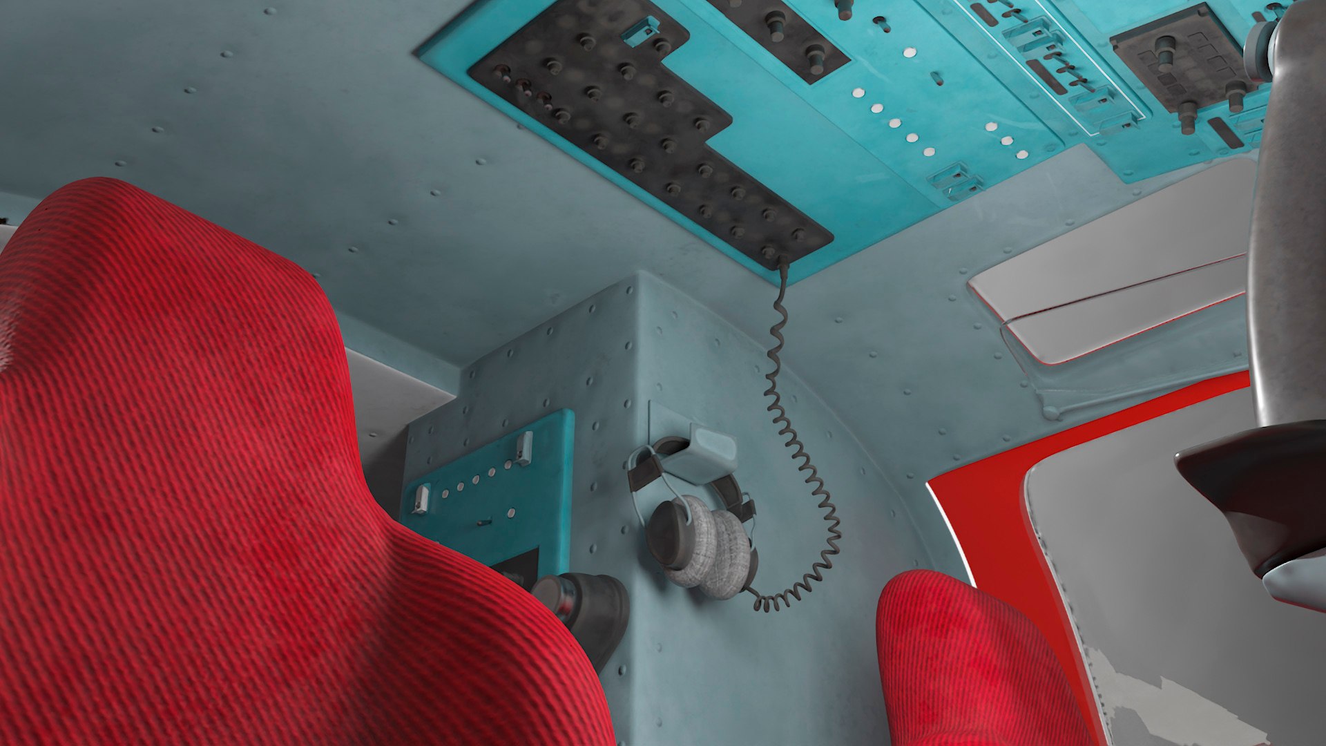 Kamov KA 32 Firefighting Helicopter Simplified Interior 3D Model ...