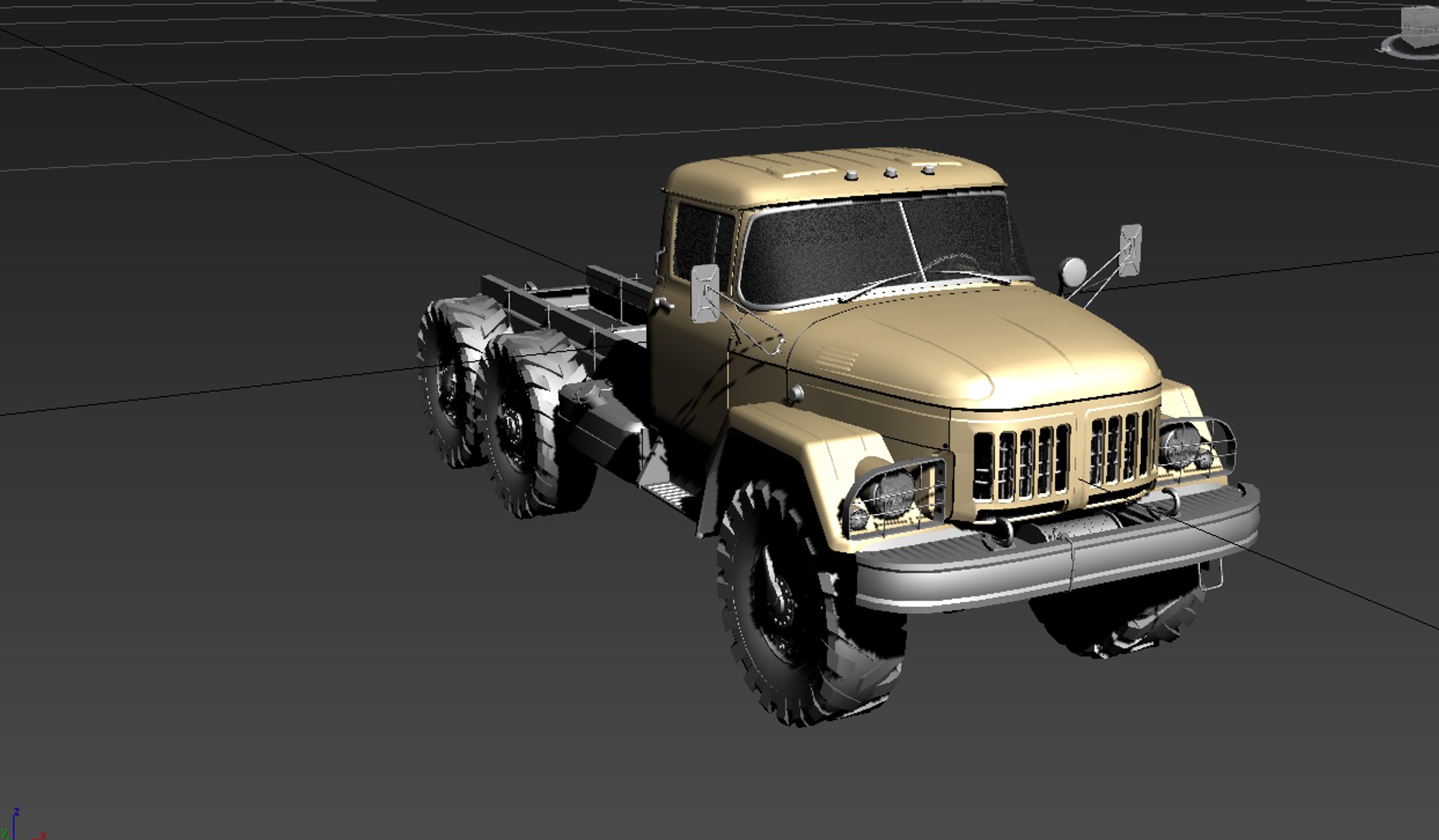 3D Zil 131 Model - TurboSquid 1270516