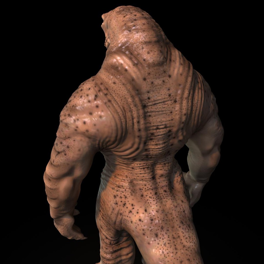 Humanoid Dna Huge 3d Ma