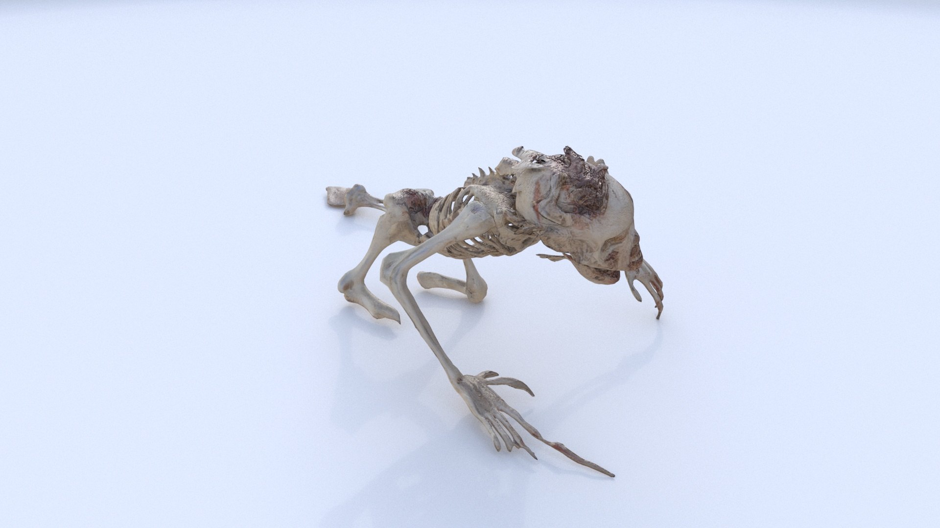 Crawler Zombie 3D Model - TurboSquid 2334596
