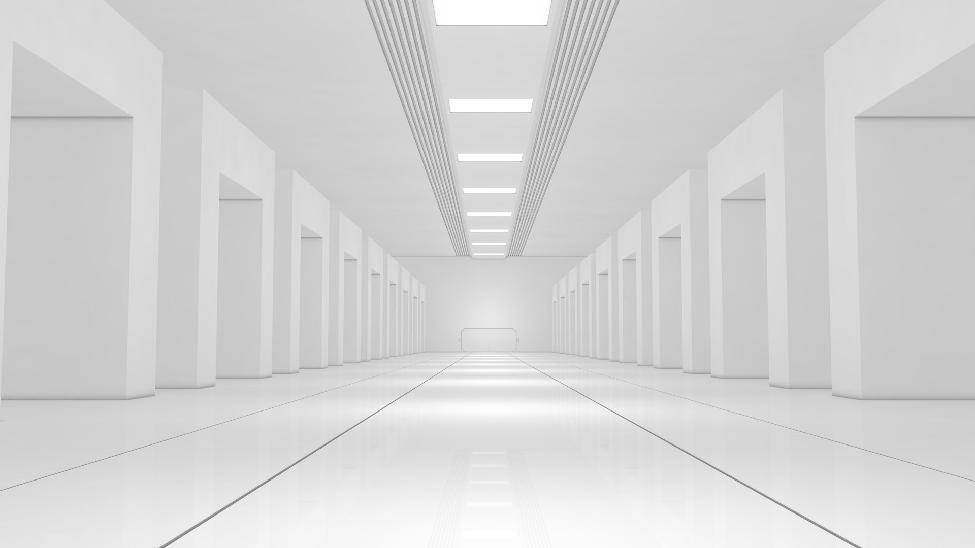 Sci Fi Warehouse 3D model - TurboSquid 2138954